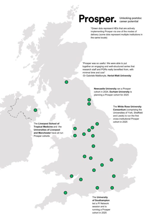 Prosper one year on: enhancing career mobility across the sector – UKRI